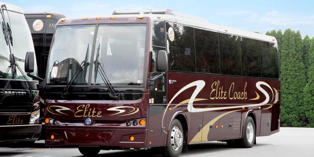 About Our Fleet - Our Buses, Motorcoaches & Trollies | Elite Coach