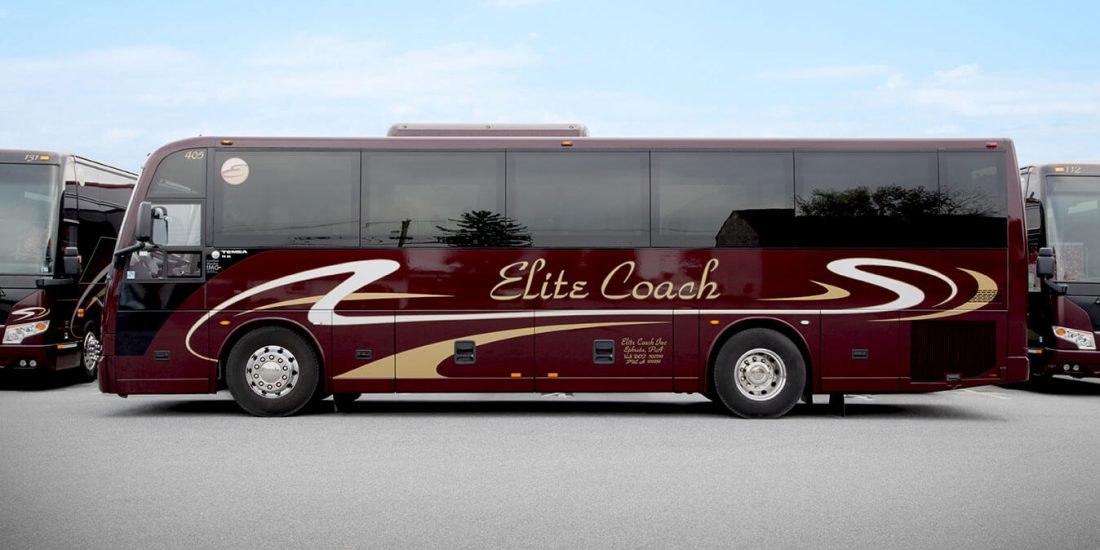 About Our Fleet - Our Buses, Motorcoaches & Trollies | Elite Coach